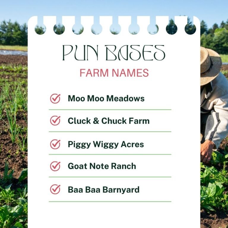 250+ Funny Farm Names That’ll Make You Laugh, Moo & Cluck! - namesglow.com